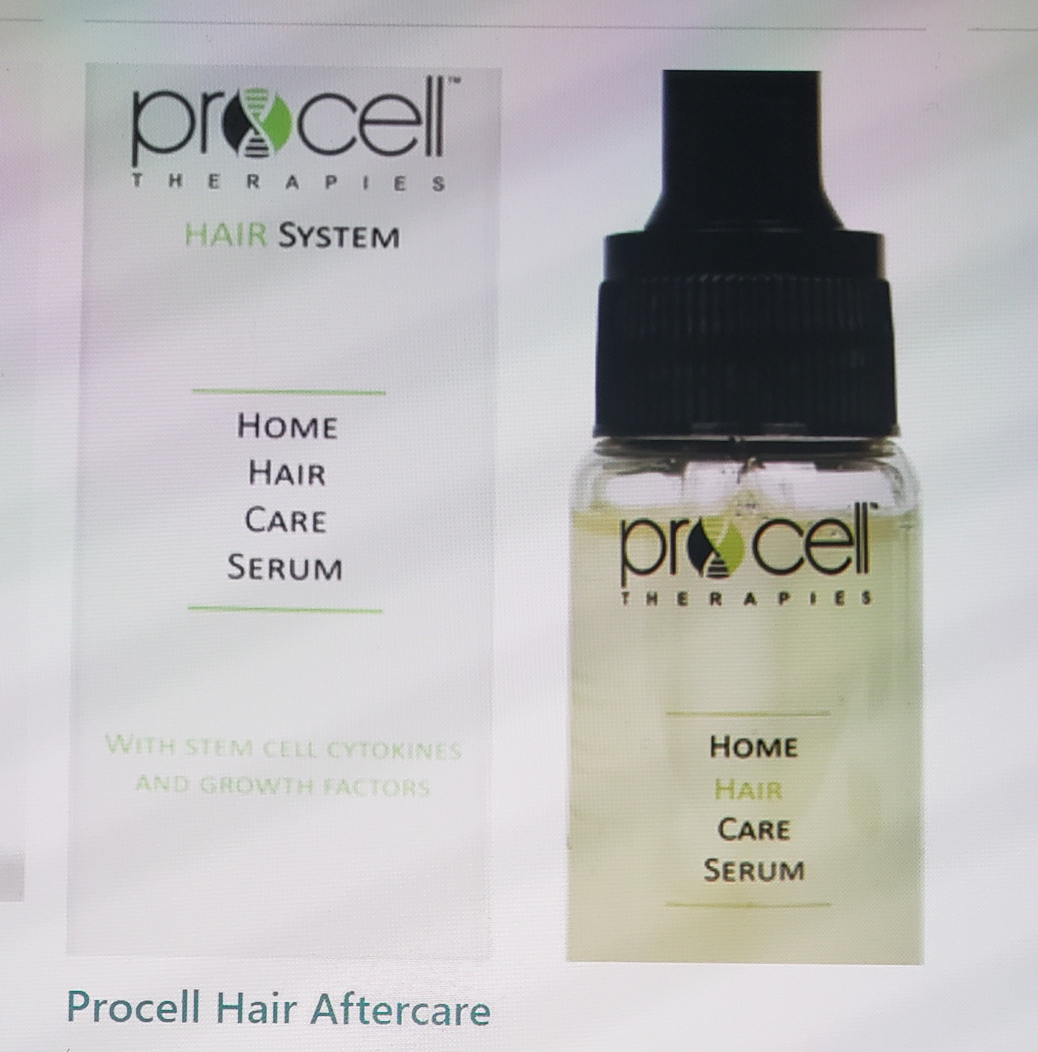 Advanced Stem Cell Hair & Skincare Growth Factor serums
